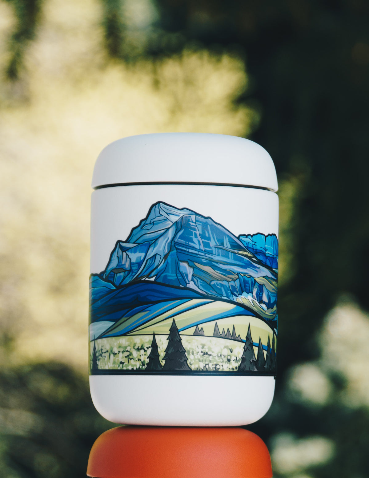 Hydrascape Stickers Glacier National Park Infinity Sticker – Ablaze